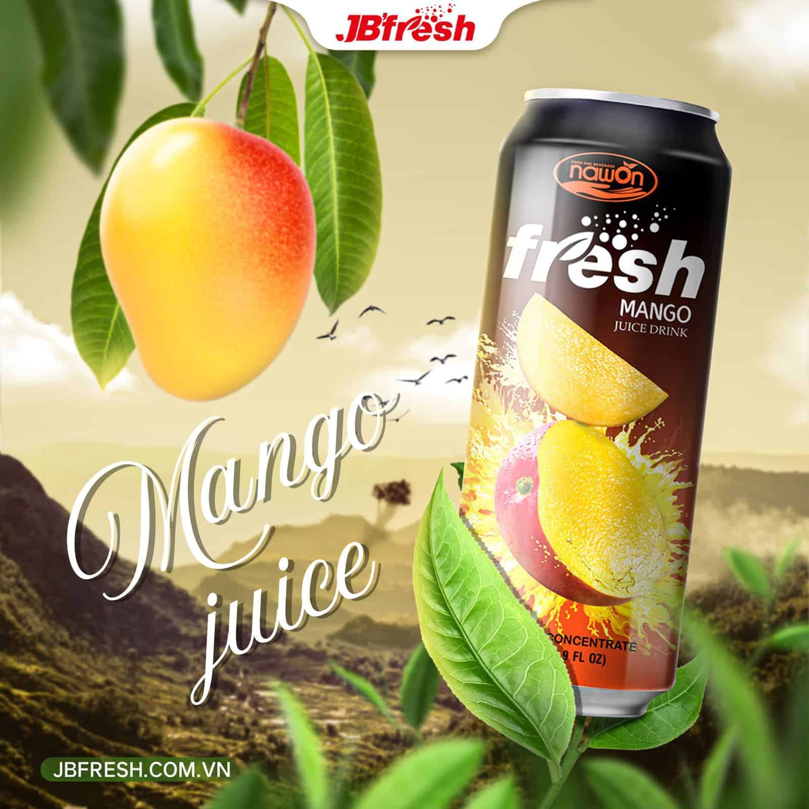 Fresh Mango Juice Poster