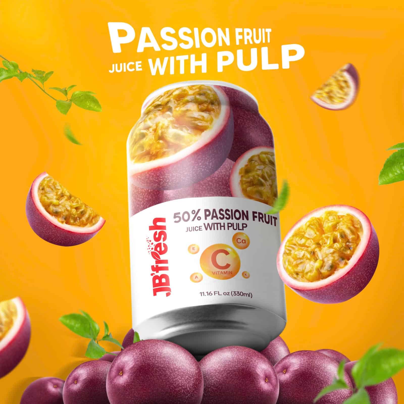 Fresh passion fruit juice - JB'Fresh